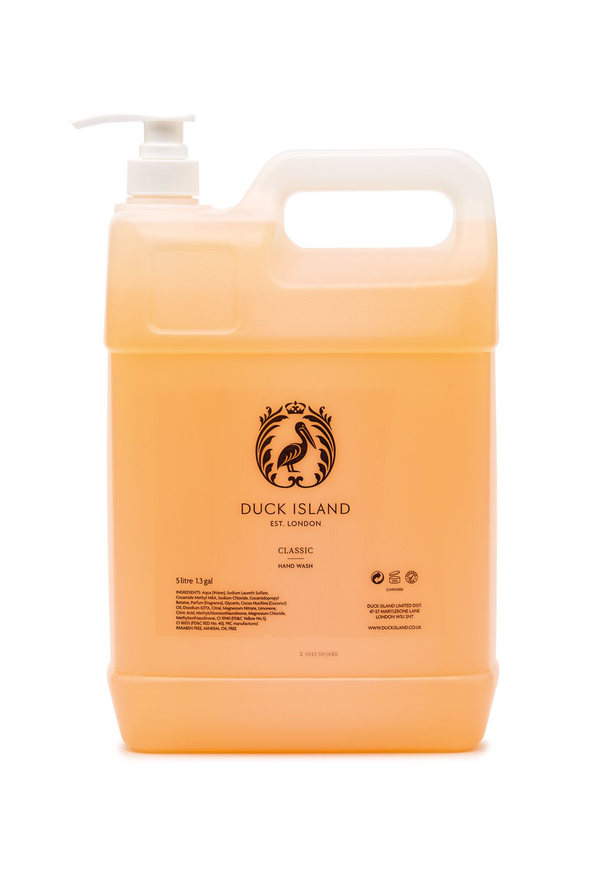 Classic Hand Wash - 5l - Duck Island